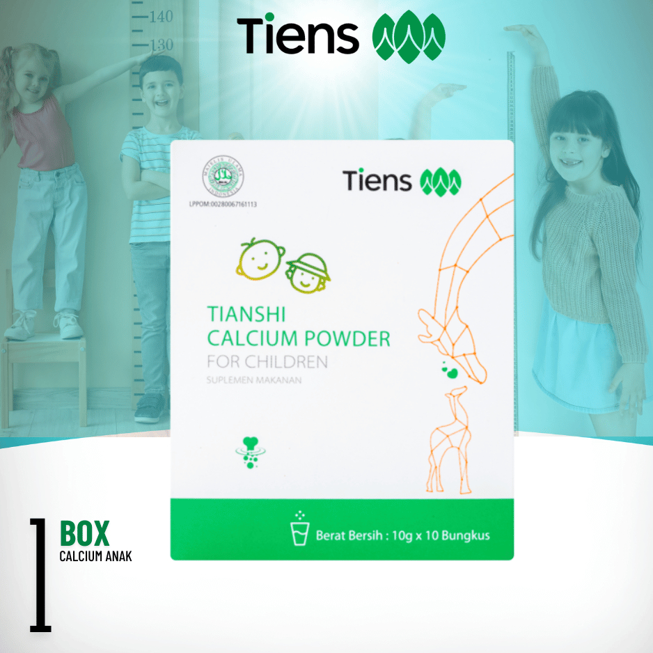Jual TIENS - Tiens Calcium Powder For Children Susu Kalsium Penambah ...