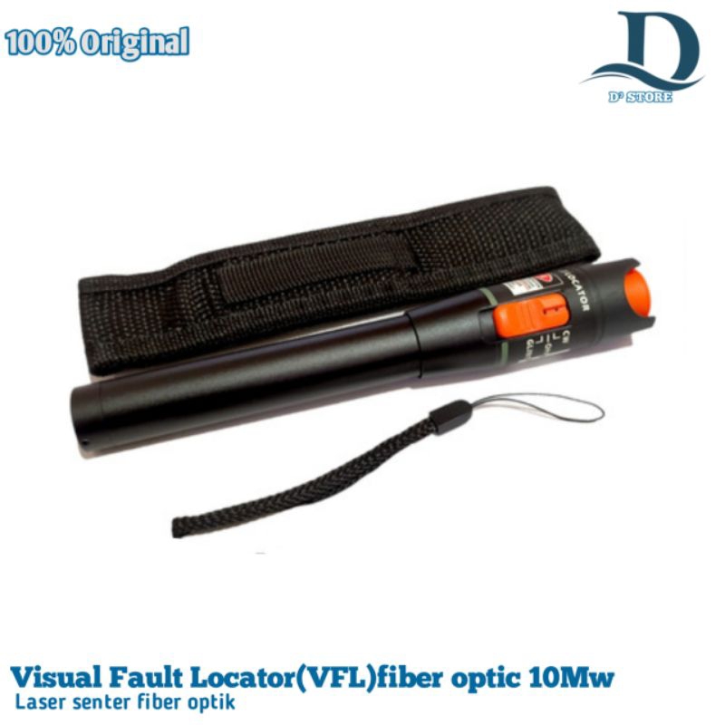 Jual Visual Fault Locater 10Mw 10km VFL Laser Senter Fiber Optik ...