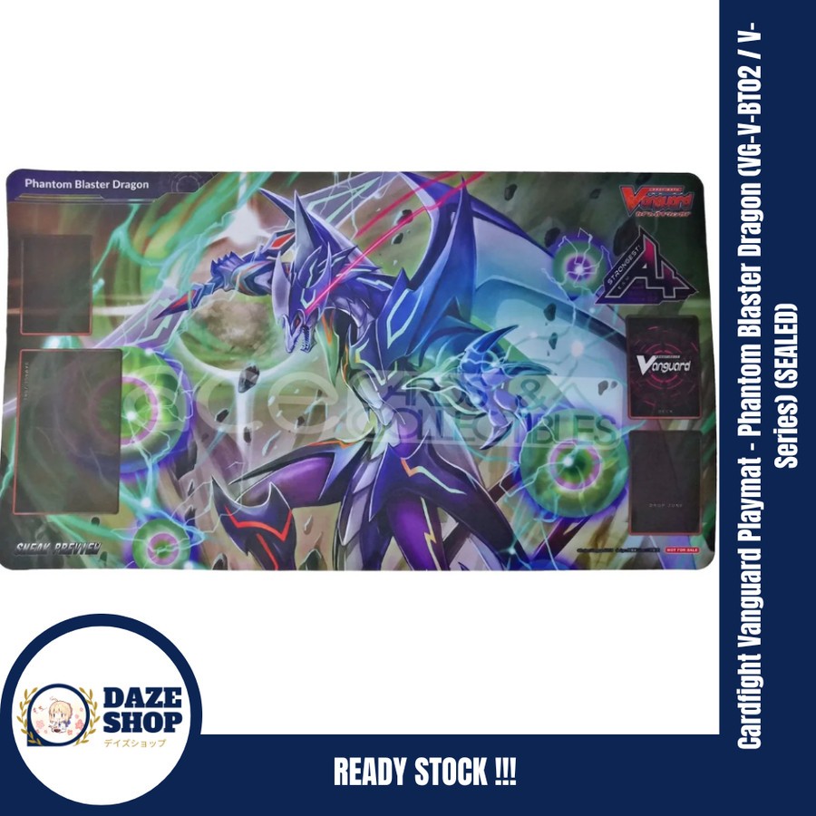 Jual Cardfight Vanguard Playmat - Phantom Blaster Dragon (VG-V-BT02 / V-Series) (SEALED ...