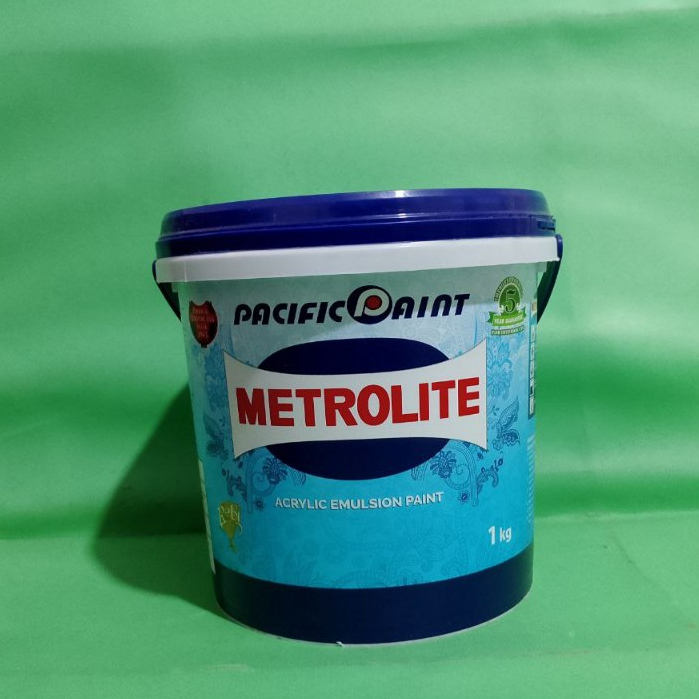 Jual CAT TEMBOK METROLITE 1kg PUTIH | Shopee Indonesia