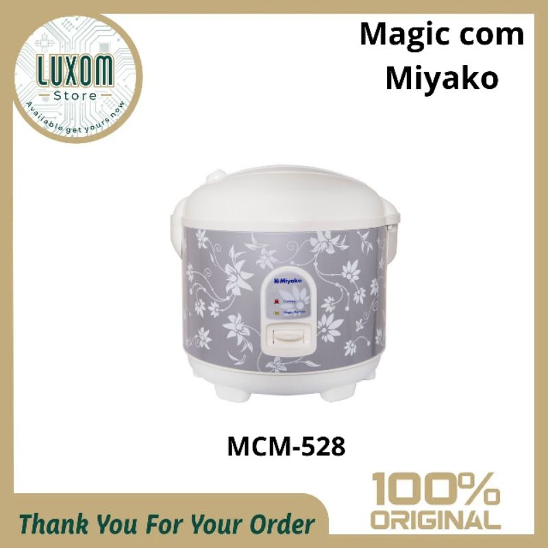 Jual Magic Com Miyako MCM-528 /Magic Com/Miyako/Penanak nasi | Shopee ...