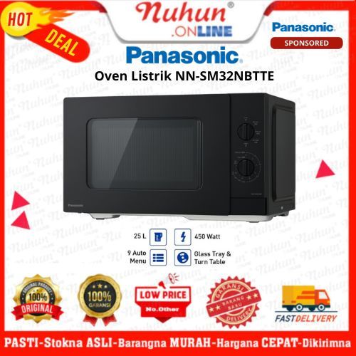 Jual Panasonic Microwave Oven NN-SM32NBTTE | Shopee Indonesia