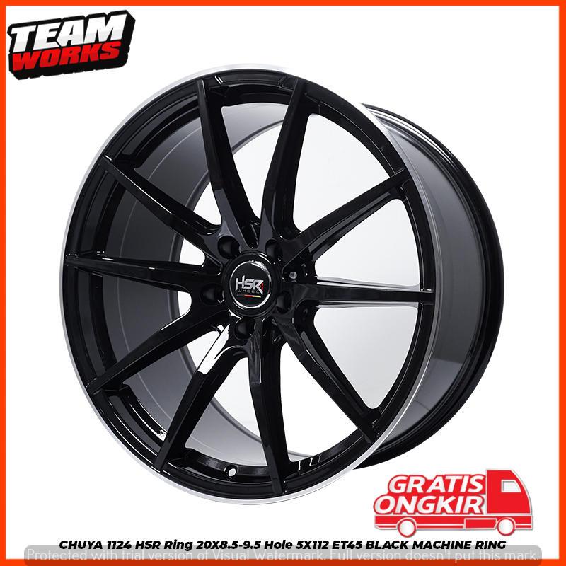 Jual VELG RACING MOBIL MERCY PCD 5X112 RING 20 BLACK GLOSSY ET45 PELAK ...