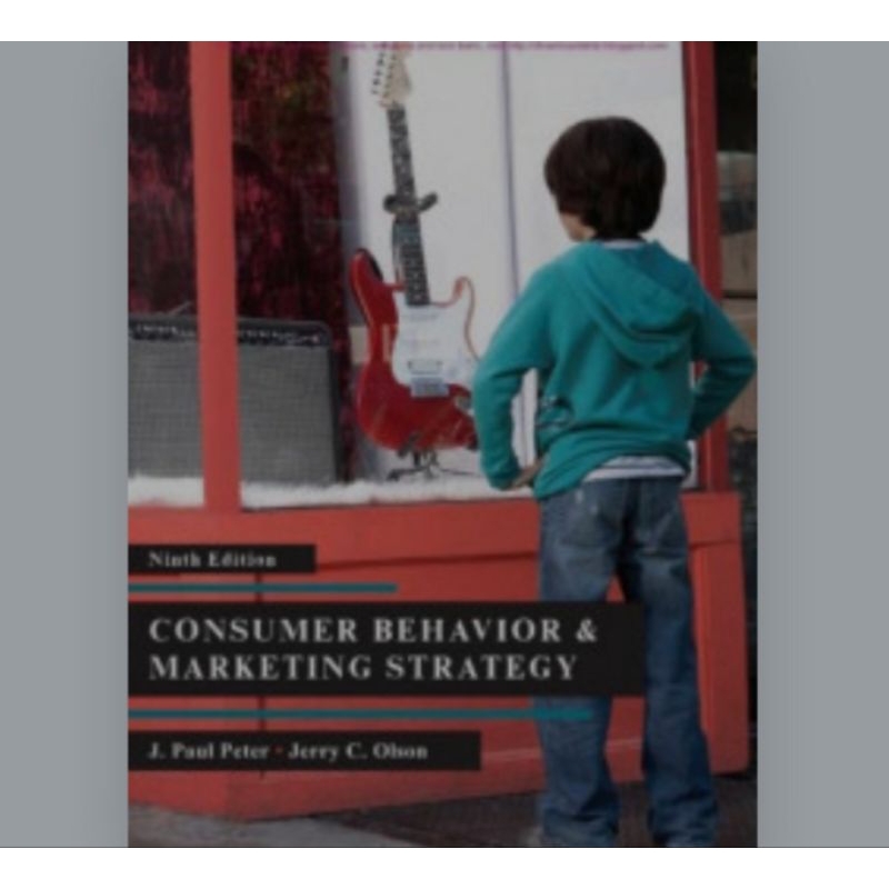 Jual Buku Consumer Behavior & Marketing Strategy_ Ninth Edition ...