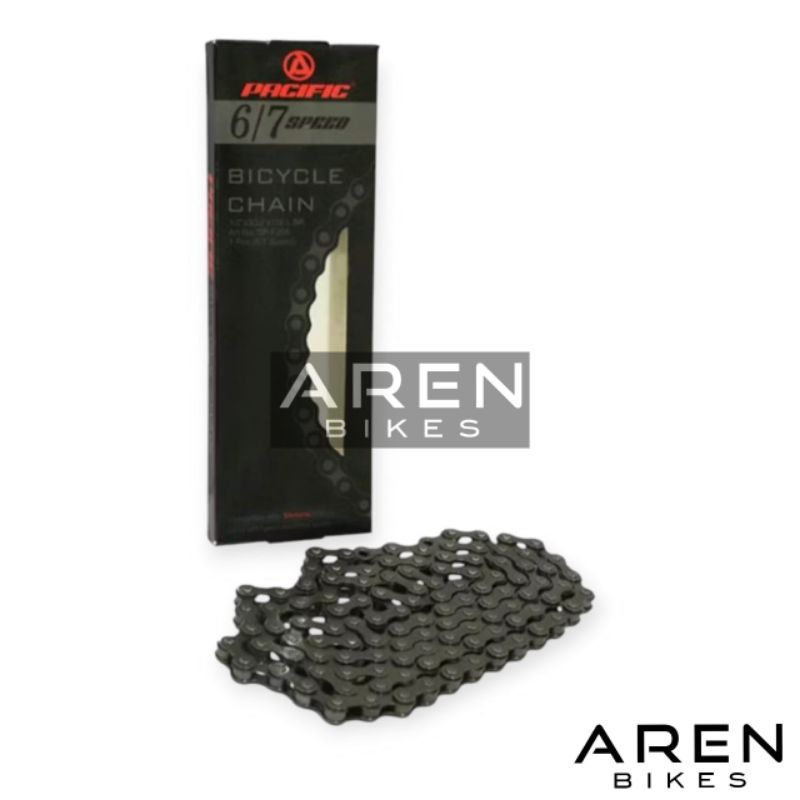 Jual RANTAI CHAIN 6 7 SPEED 1/2" x 3/32" x 116 L 116L SP F 206 PACIFIC ...