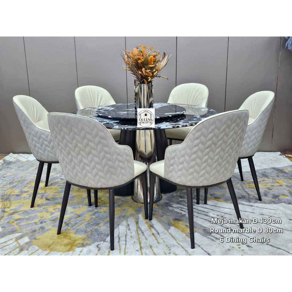 Jual Meja makan bulat import D130cm | Shopee Indonesia