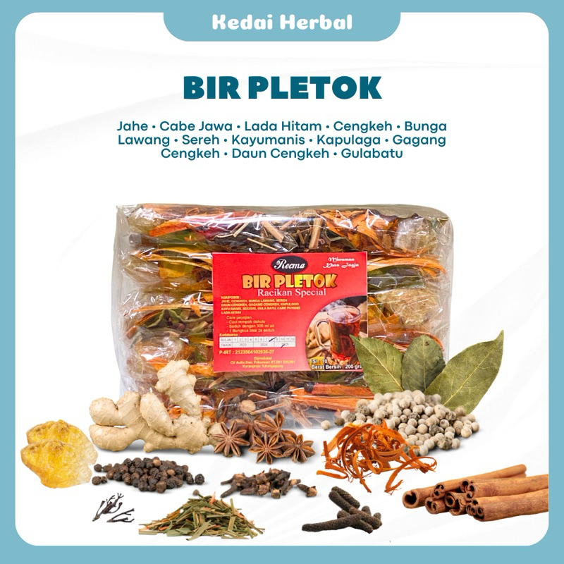 Jual Bir Pletok Rempah Komplit isi 10 bungkus | Shopee Indonesia
