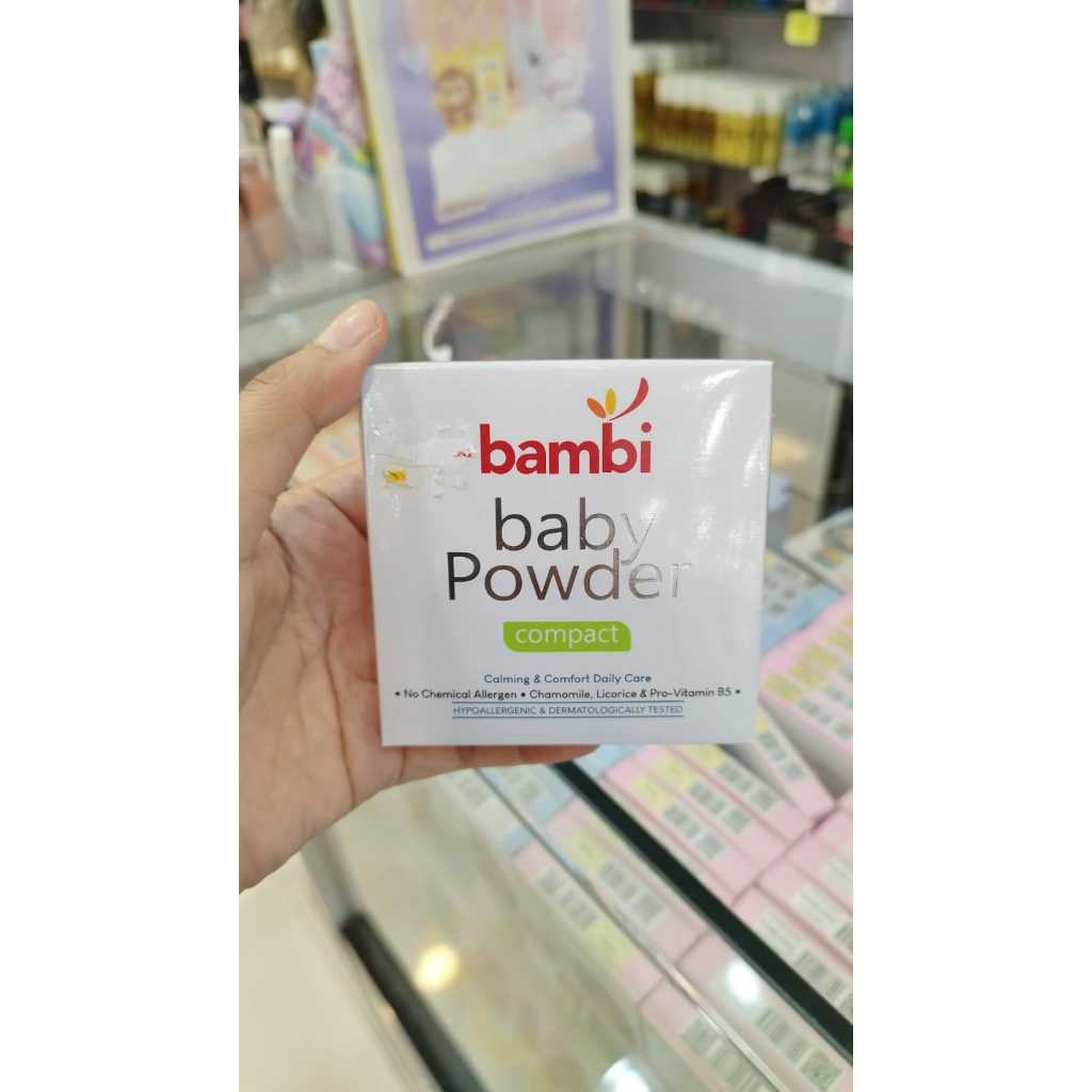 Jual Bambi Baby Compact Powder 40g | Shopee Indonesia
