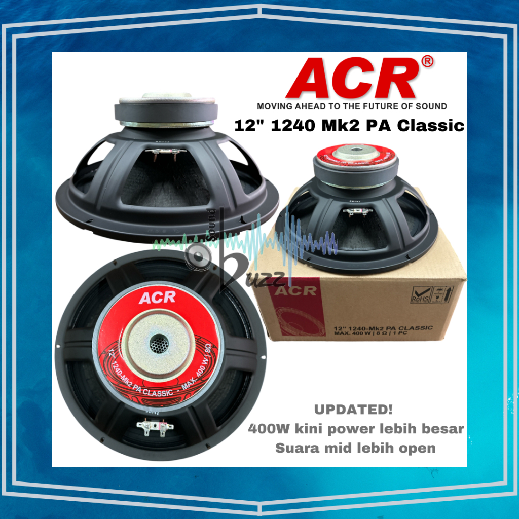 Jual Speaker ACR 1240 Fullrange Speaker 12 inch 1240 Mk2 PA Classic ...
