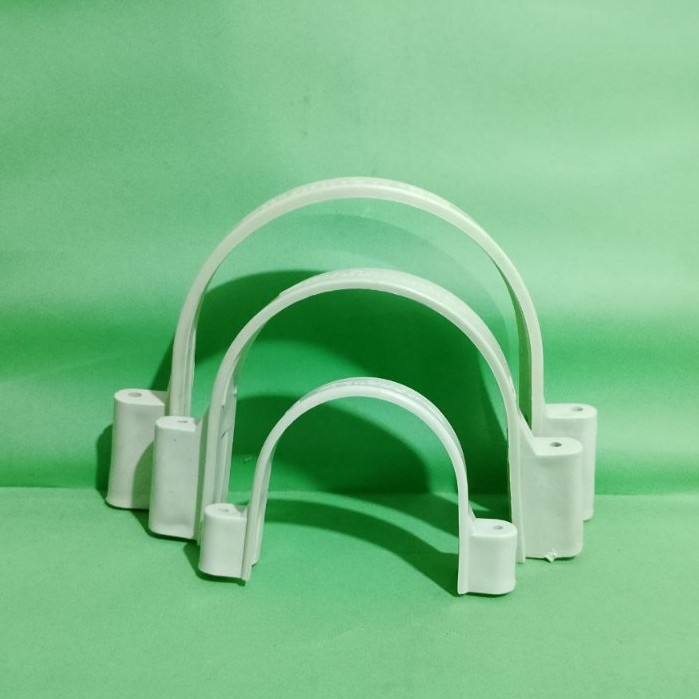 Jual Klem Pipa Pvc Kleman 1/2 Inch Plastik 3/4 Inch Clamp Pipe 2 Inch ...