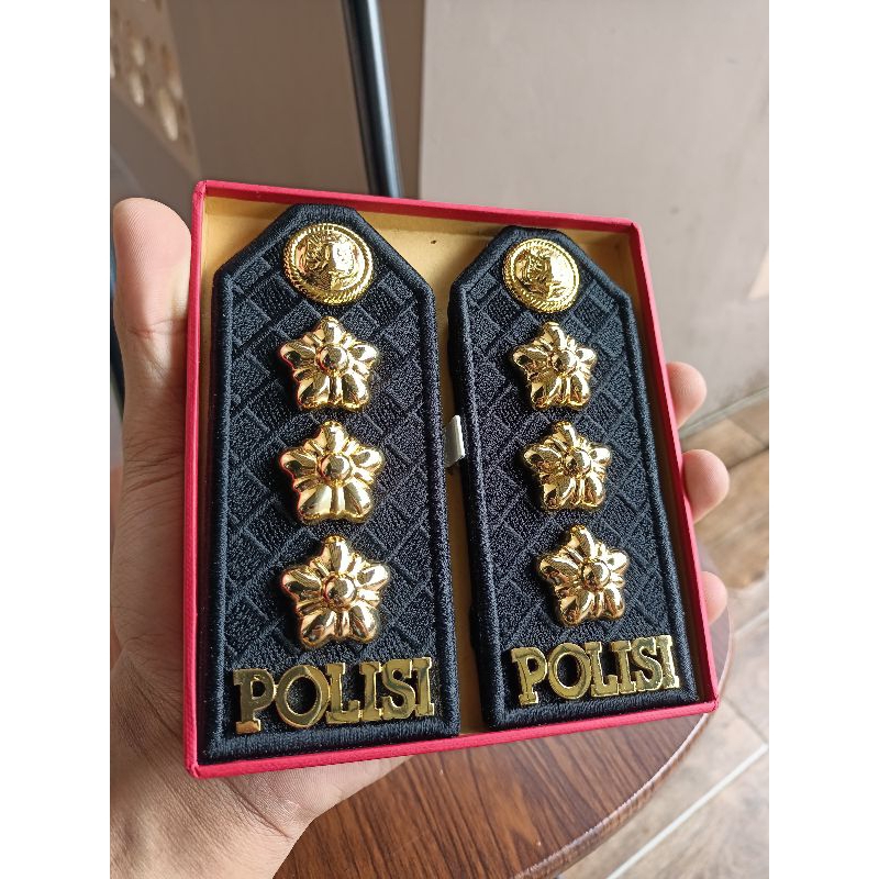 Jual pangkat polisi Pangkat pdh polri pangkat PDU polri kombes | Shopee ...