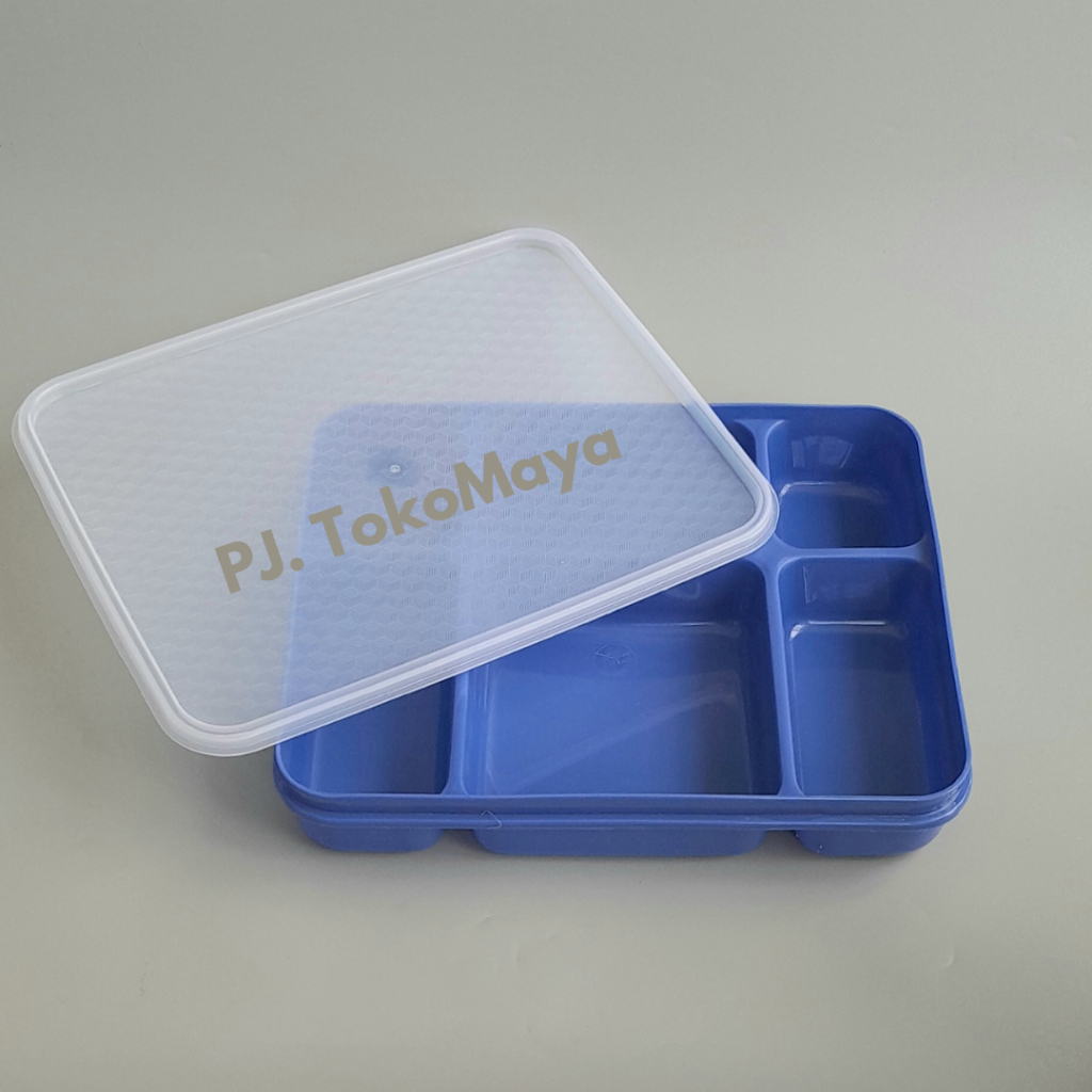 Jual Lunch Box Sekat 6 / Executive Lunch Box Komet Star / Tempat Makan ...