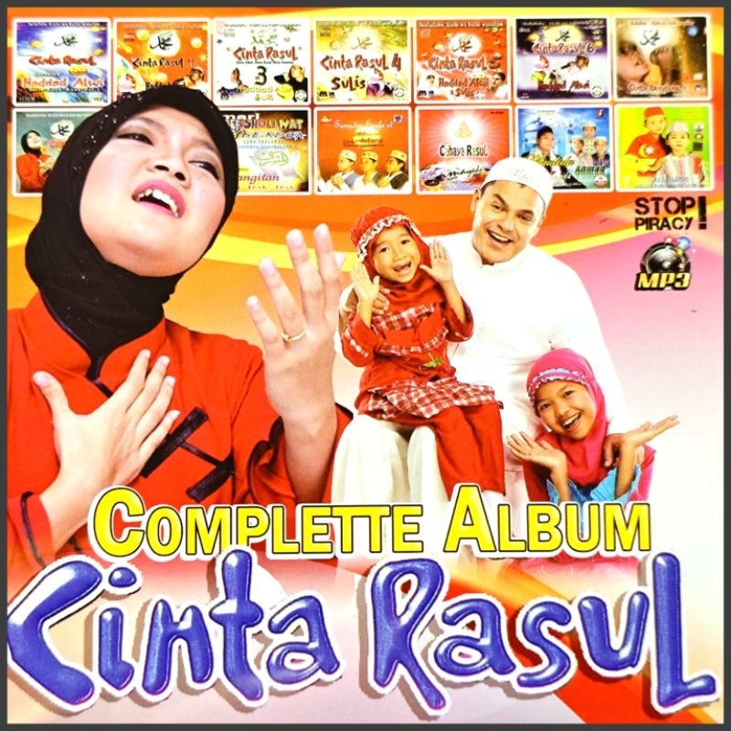 Jual Kaset MP3 Audio Musik 140 Lagu Sholawat Religi islami Cinta Rasul Album Pilihan Terlengkap ...