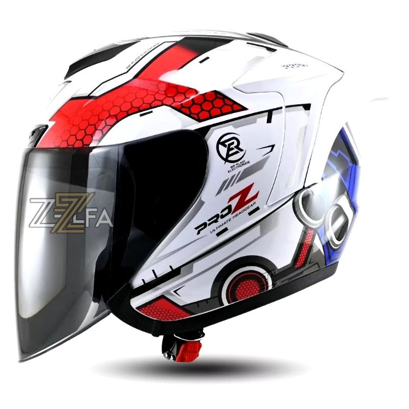 Jual HELM BIP PLAST PRO Z ELECTRO RIDERS HELMET DEWASA TERBARU ORIGINAL ...
