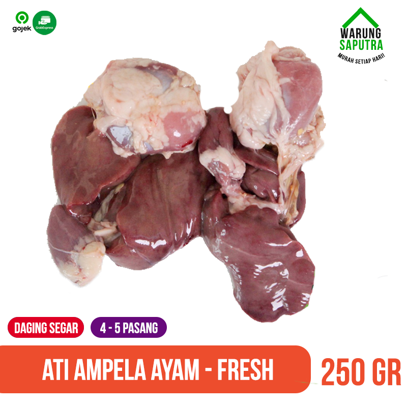 Jual Ati Ampela Ayam Segar Bersih 250 g (4 -5 pasang) | Shopee Indonesia