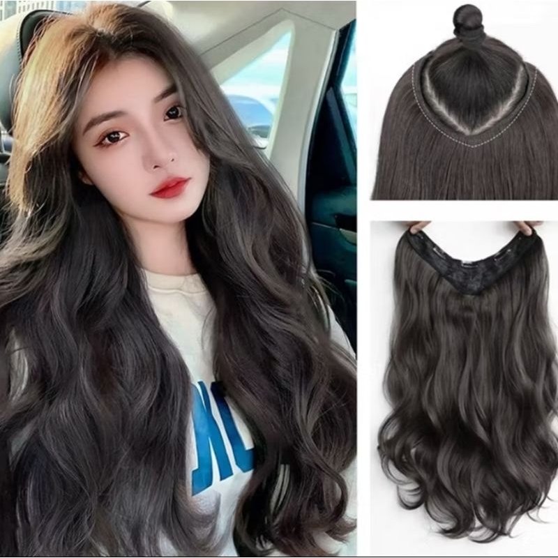 Jual Hair Clip Curly Panjang Murah / Hairclip Lurus Panjang Murah ...