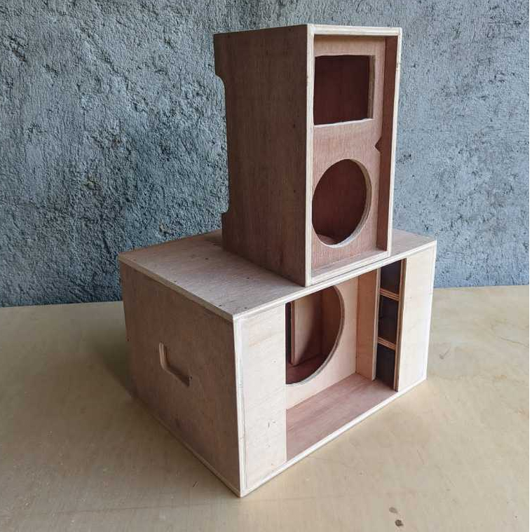 Jual paket miniatur sound system 1 set box paraflek 6 inch box line ...