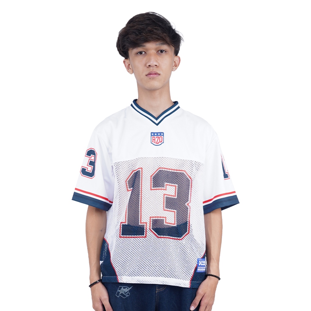 Jual RZQ / 13 / OVERSIZE MIX SERIES / Jersey / Mesh / Oversize ...