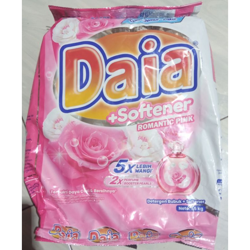 Jual Daia detergent+softener 1,5 kg | Shopee Indonesia