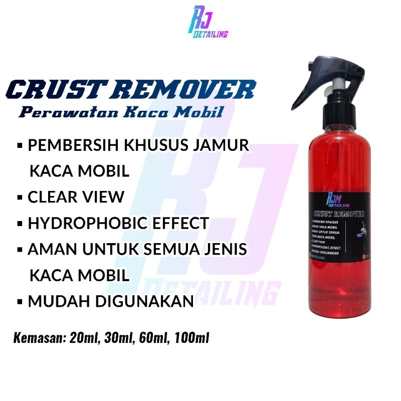 Jual CRUST REMOVER 100ml, Pembersih jamur dan kerak air khusus kaca ...