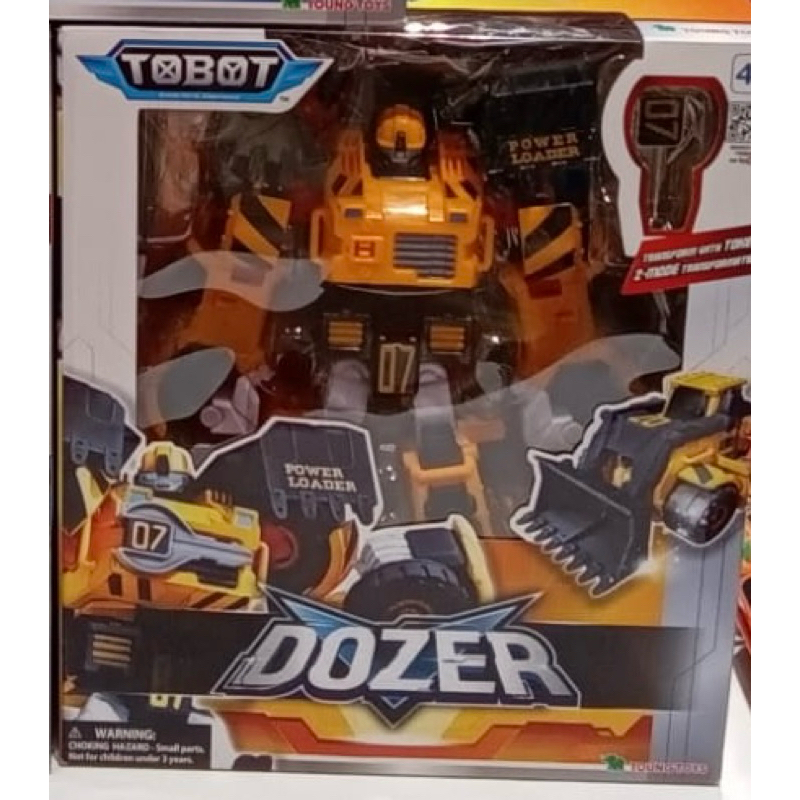 Jual robot tobot dozer besar ( mainan toys kingdom ) | Shopee Indonesia