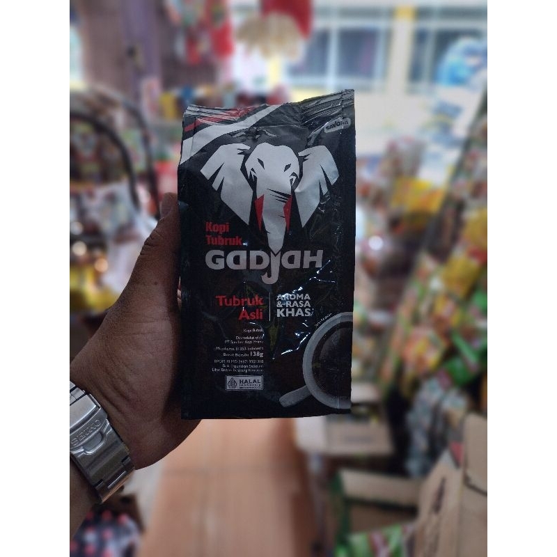 Jual Kopi Tubruk Asli GADJAH 138gram | Shopee Indonesia