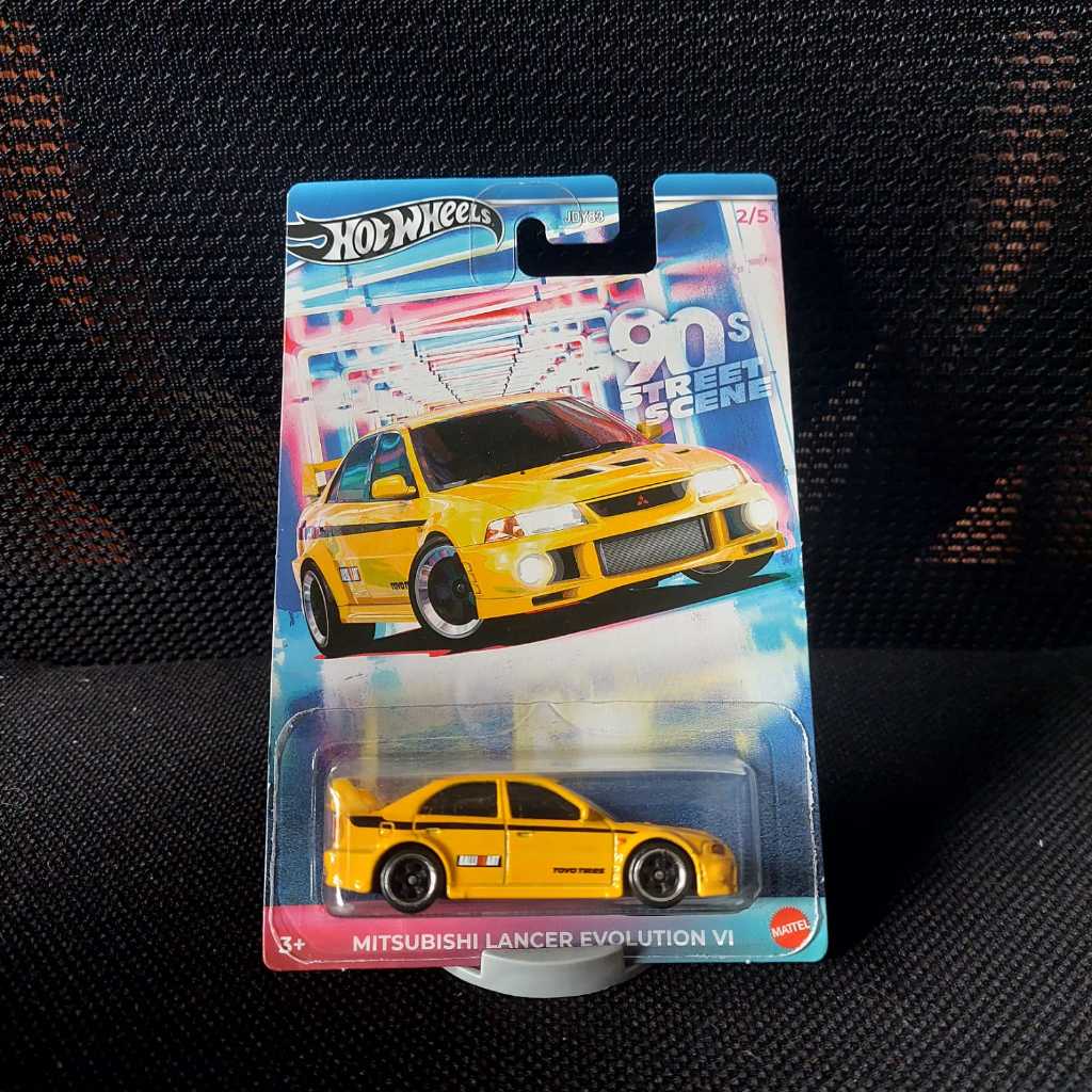 Jual Hot Wheels 90s Street Scene Mitsubishi Lancer Evolution VI Kuning ...