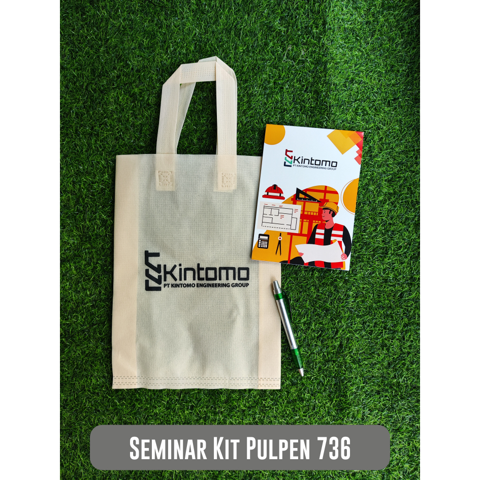 Jual Paket Seminar Kit Tas Blocknote Lem dan Pulpen | Shopee Indonesia