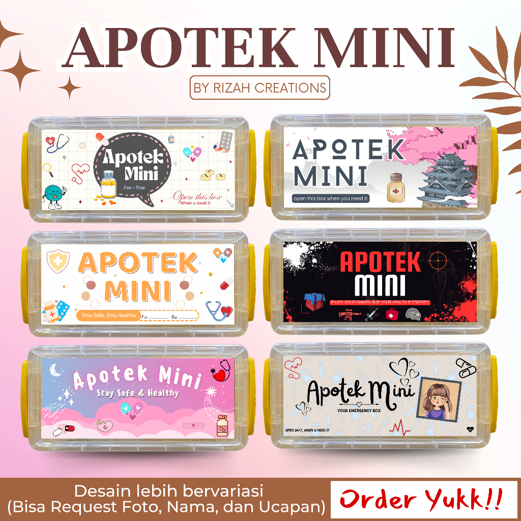 Jual PAKET HEMAT APOTEK MINI | GIFT BOX | Emergency Box | Hampers ...