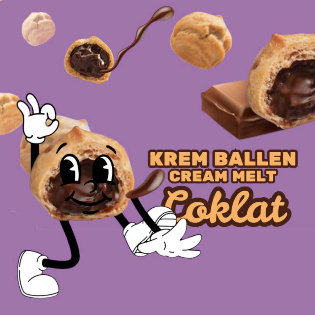 Jual Kue Sus / Soes Mini Kering Isi Krim Cokelat Lumer 2 Kg - Indojaya ...