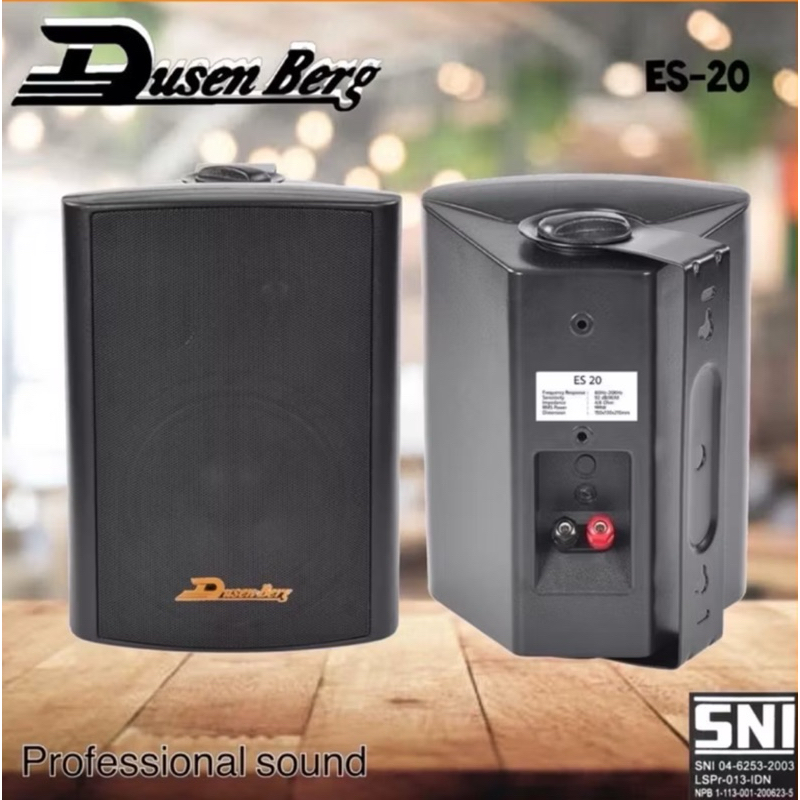 Jual Dusen Berg ES-20 Speaker Professional Sound, karaoke DUSENBERG 4 ...