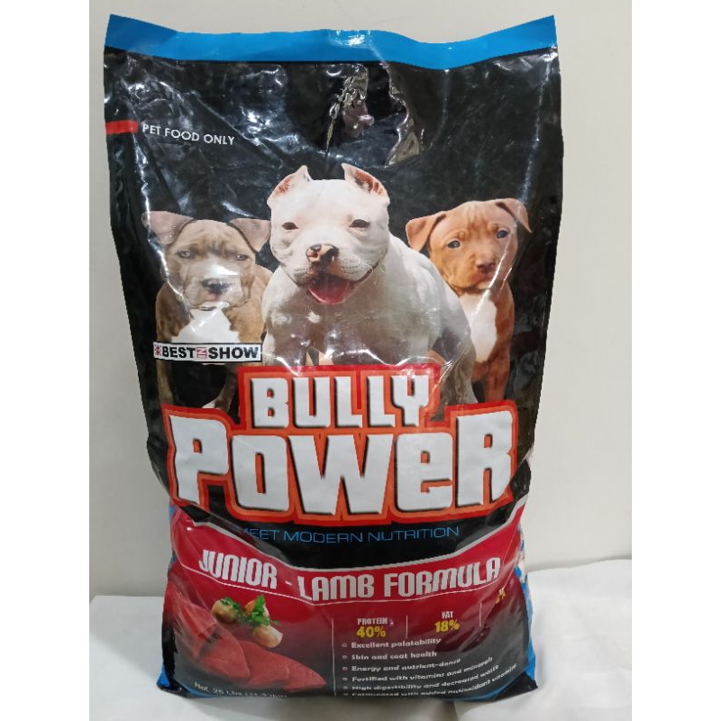 Jual best in show bully power junior / lamb formula 11.33 kg | Shopee ...