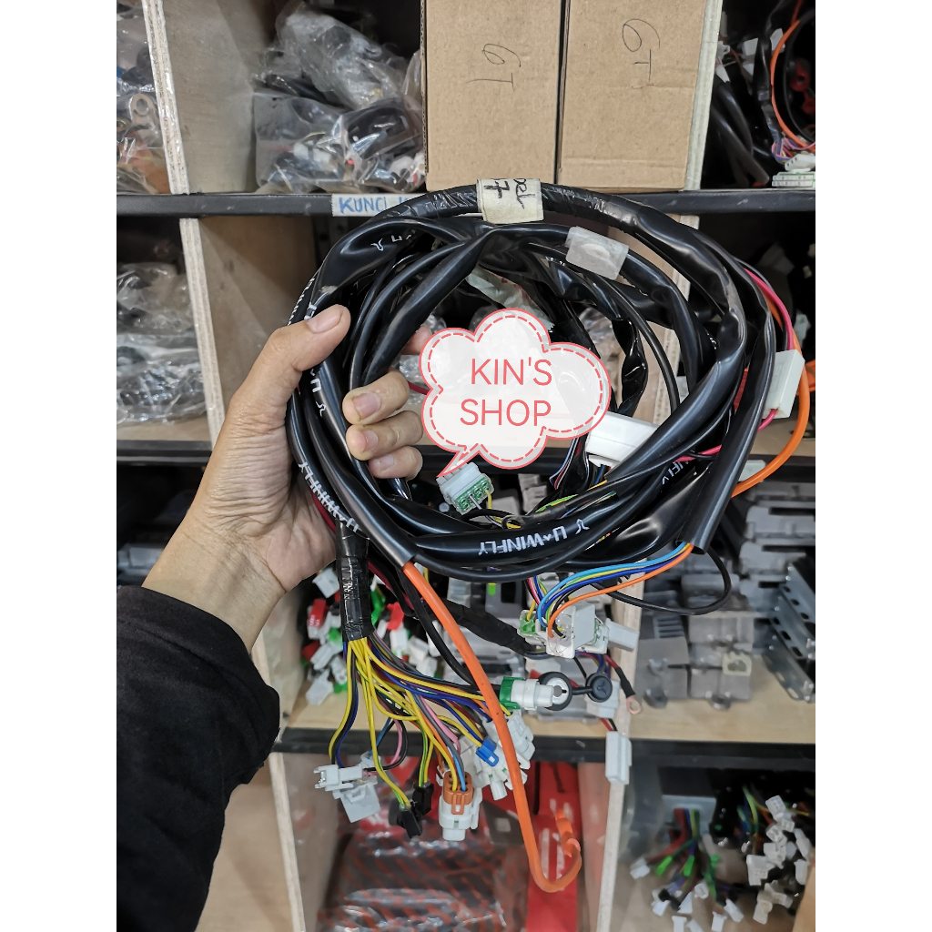 Jual KABEL BODY SEPEDA LISTRIK MOTOR LISTRIK UWINFLY MAIN LINE WIRE NEW ...