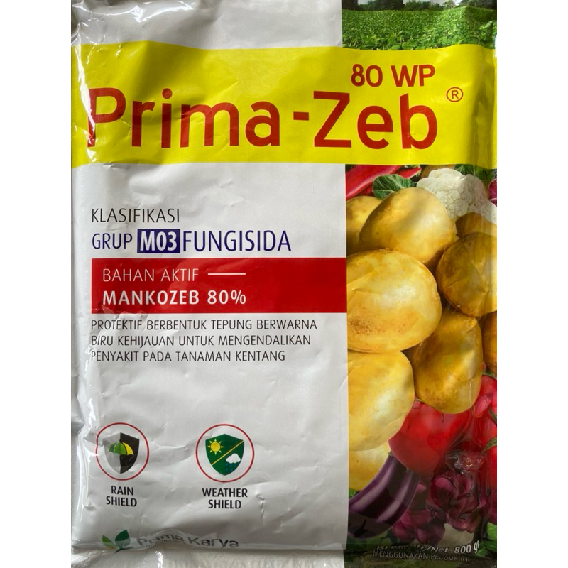 Jual PRIMA-ZEB 80WP FUNGISIDA ISI 800GR | Shopee Indonesia