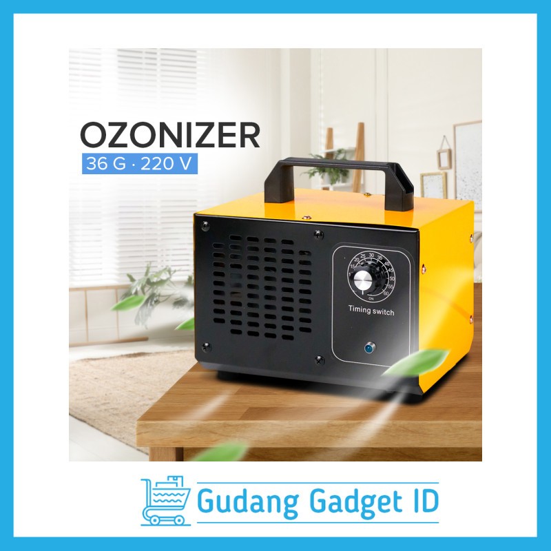 Jual Mesin Ozon Ozone Ozonizer Generator Air Purifier Sterilizer 36 G 220 V - HF258 - Yellow ...