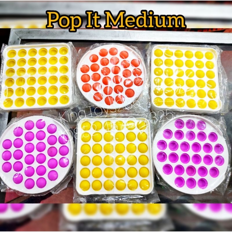 Jual Mainan Anak Fidget Toy Pop It Popit Stimulus Anak Belajar Motorik ...