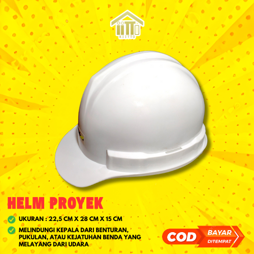 Jual HELM PROYEK / SAFETY HELM / HELM PROYEK MURAH / HELM PROYEK SAFETY ...