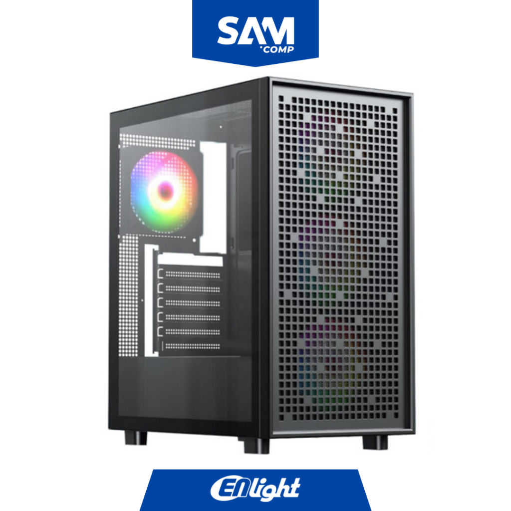 Jual CASE ENLIGHT ALTER Tempered Glass - Casing PC ATX / CPU PC Case ...