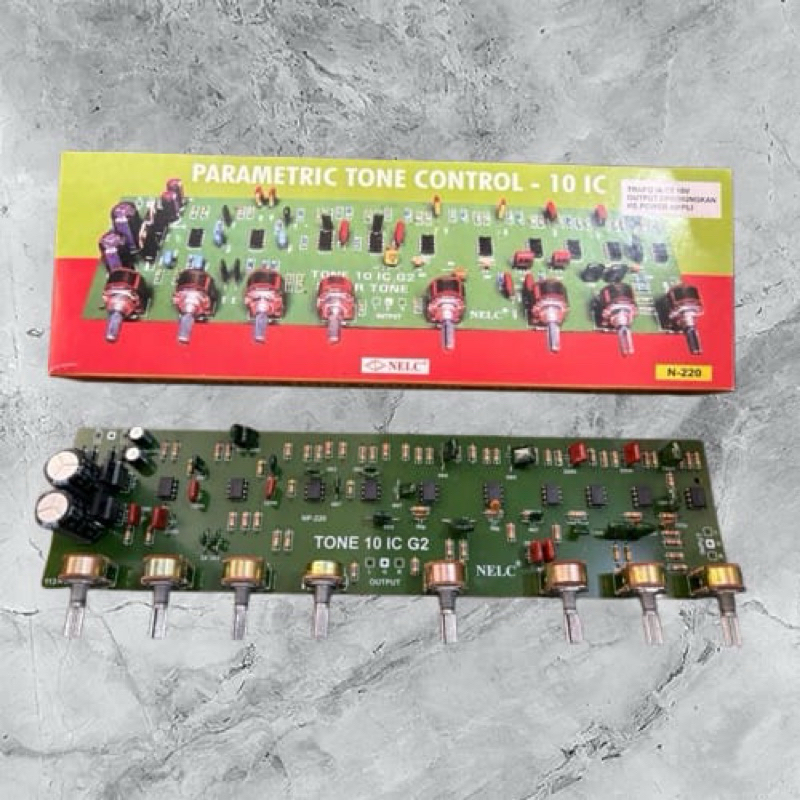 Jual Parametric Tone Control - 10 IC + DPDT Nelc M-322 | NELC Tone ...