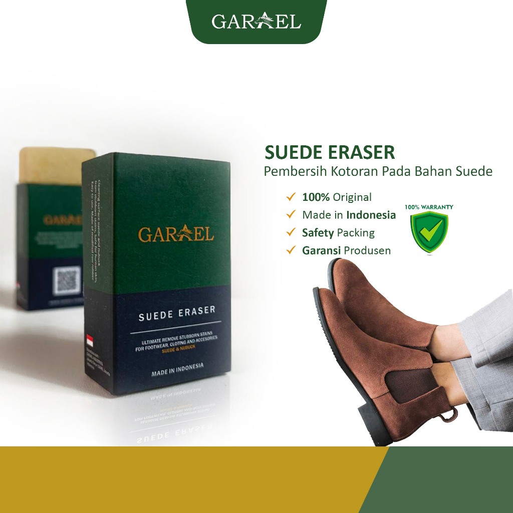 Jual Garael Suede Eraser. Pembersih Bahan Suede & Nubuck. Perawatan ...