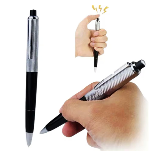 Jual Funny Electric Pen Shocking Joke Toys Mainan Pulpen Setrum Prank ...