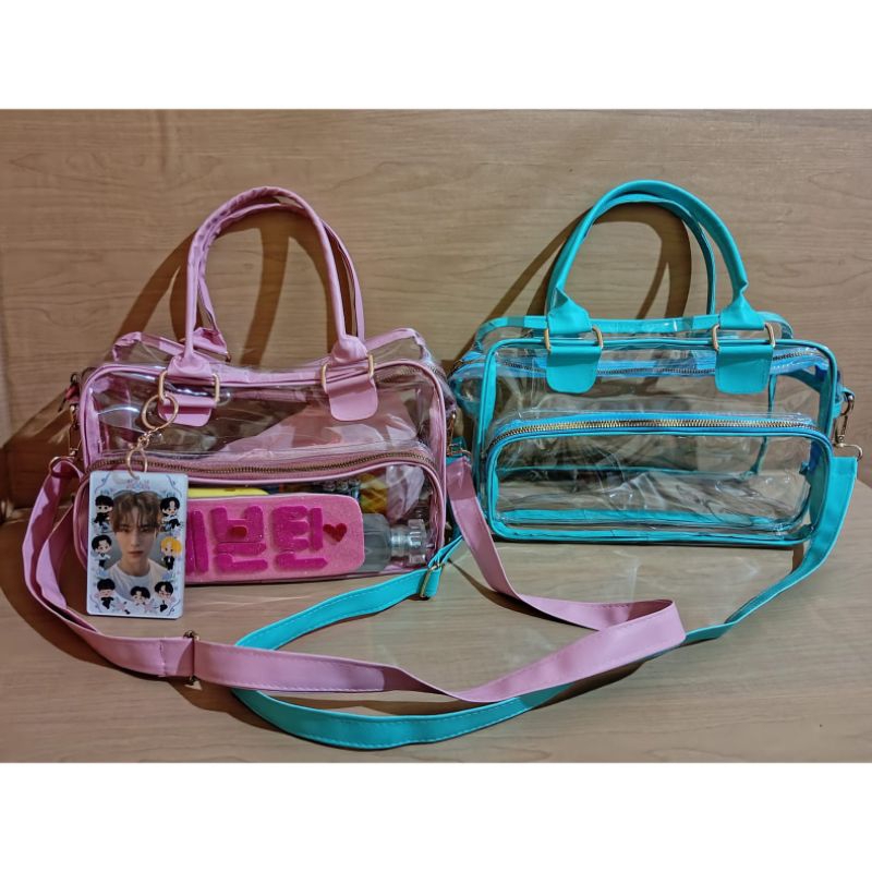 Jual READY STOCK TAS PVC TRANSPARAN KONSER | PVC TRANSPARENT BAG ...