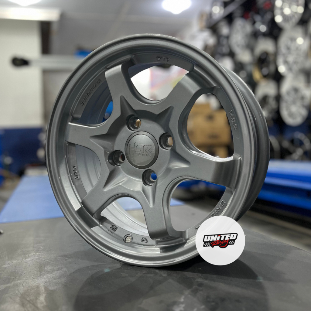 Jual VELG MOBIL TE37 WULING AIR EV BRIO AGYA AVANZA XENIA RING 14 STY JT238 HSR R14X5,5 LUBANG 4 ...