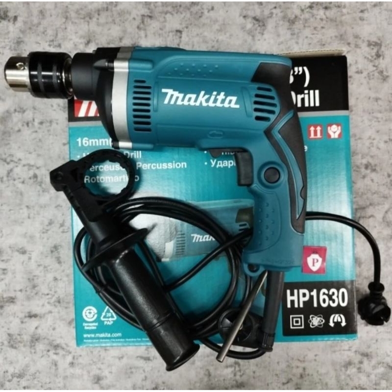 Jual ORIGINAL MAKITA HP 1630 HP1630 MESIN BOR HAMMER DRILL 16MM MAKITA BOR IMPACT HAMMER DRILL ...