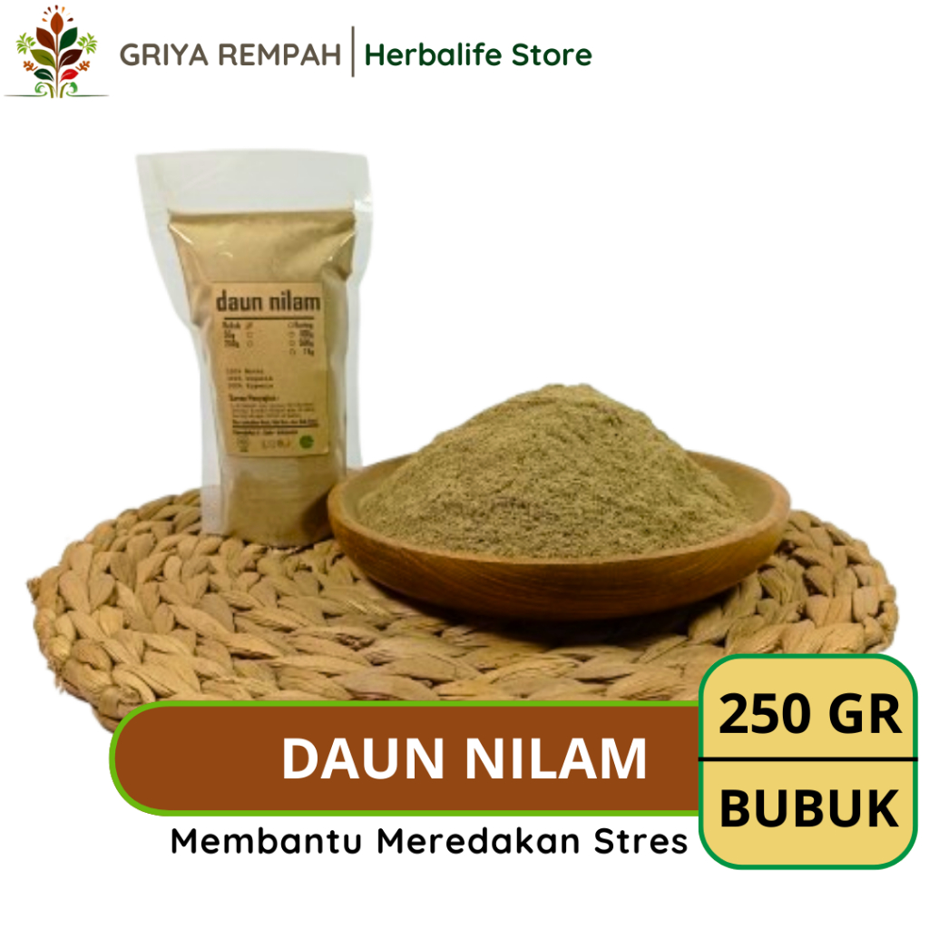 Jual DAUN NILAM BUBUK 250 GRAM Patchouli Ramuan Rempah Herbal Kering ...