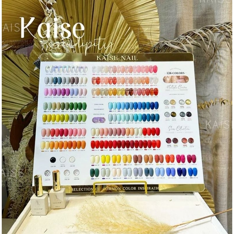 Jual NAIL POLISH KAISE 126 color / Kutek / Gel Polish / Cat Kuku ...