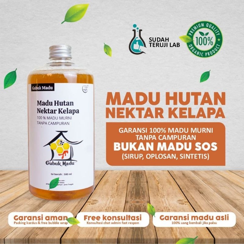 Jual Madu Hutan / Madu Liar ( Apis Dorsata ) Nektar Kelapa - kemasan ...