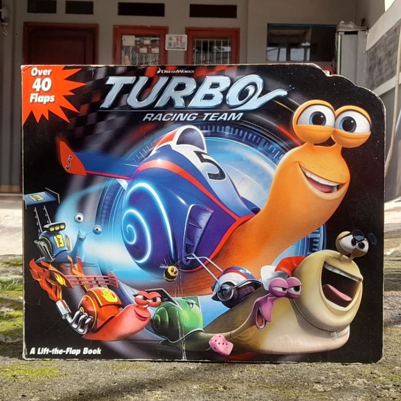Jual Buku Cerita DreamWorks TURBO RACING TEAM (2013) Bhs Inggris ...