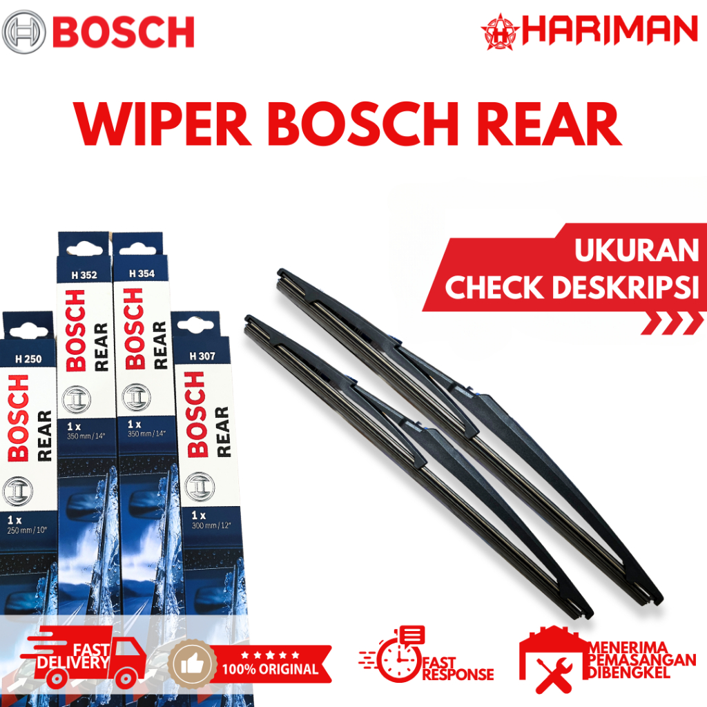 Jual Bosch Rear Wiper H250 , H307 , H352 , H354 | Shopee Indonesia