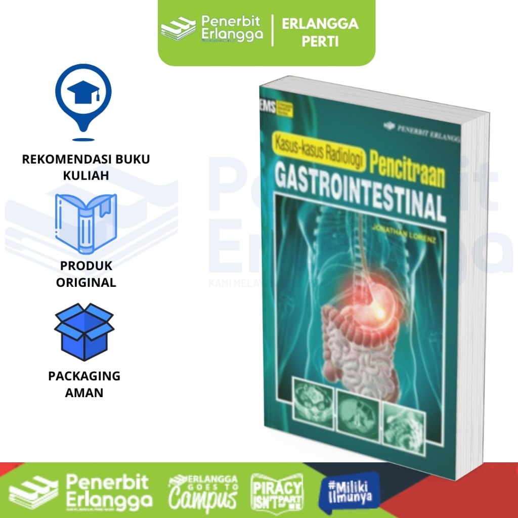Jual [Erlangga] Buku Referensi Mahasiswa: Kasus-Kasus Radiologi ...